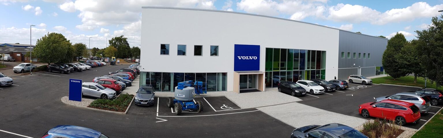Volvo UK - Daventry Training & Development Centre - Groundworks ...